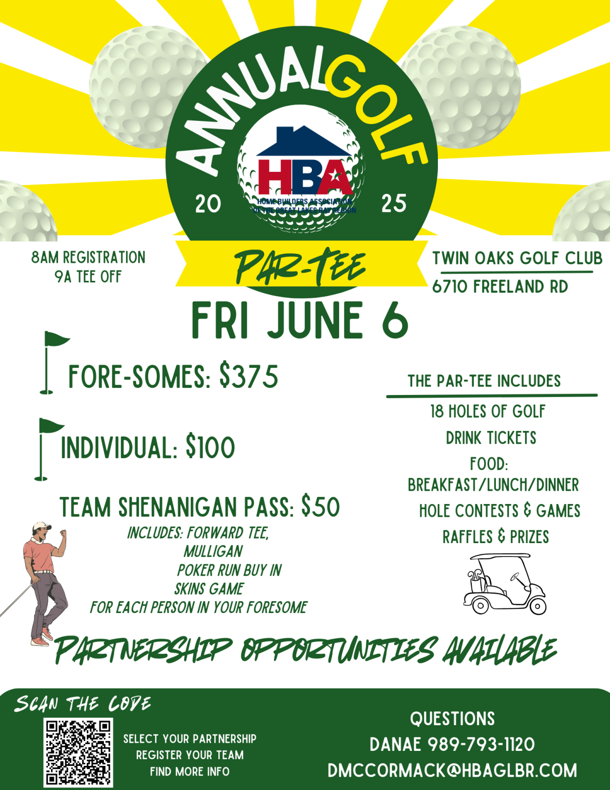 Par-Tee Golf Outing - HBAGLBR